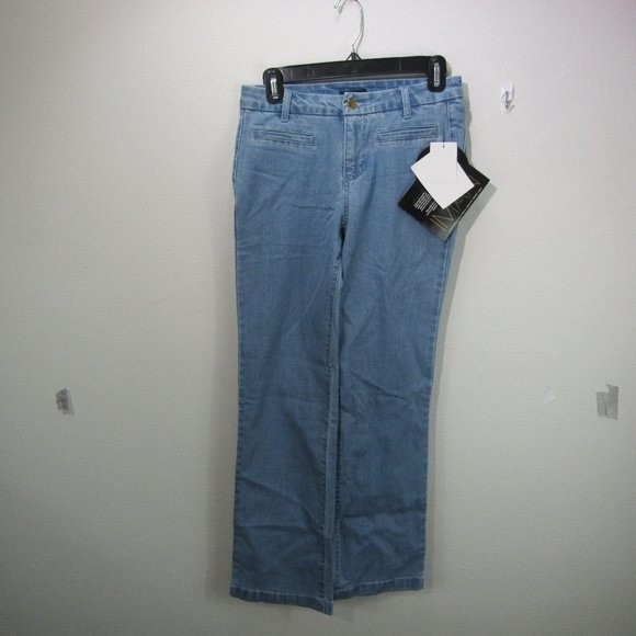 IMAN | Jeans | Iman Womens Light Blue Jeans Straight Leg | Poshmark